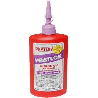 PRATLOCK SCREW LOCK GRADE 0-6 | Elecmiin Ltda